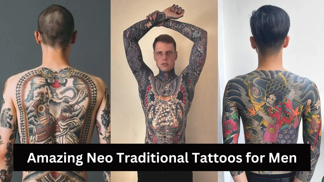 Amazing 40 Neo Traditional Tattoos for Men: Bold, Bright and Badass ...