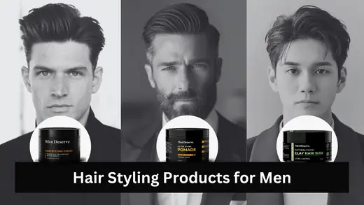 Men's Trending Hair Styling Products l Powder, Wax, Clay, Pomade, Cream ...