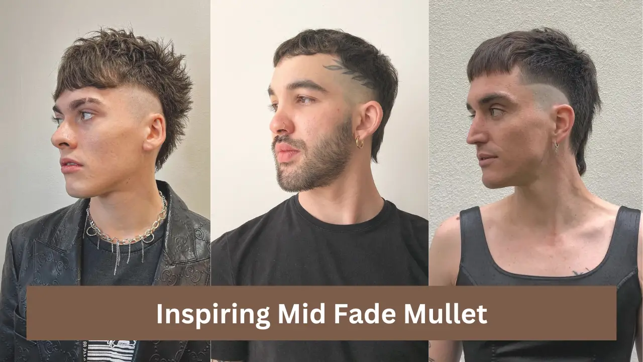 12 Inspiring Mid Fade Mullet Haircuts for Men: Masculine Vibe in 2025 ...