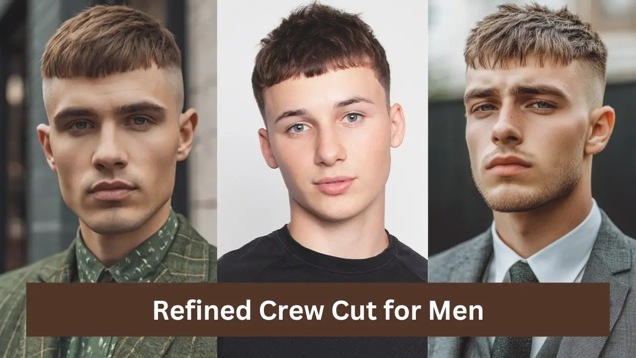 Refined 30 Crew Cut for Men: Crisp & Choppy. – Men Deserve