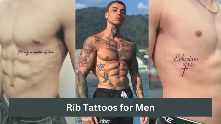 Unique 20 Rib Tattoos for Men: Masculine & Meaningful. – Men Deserve